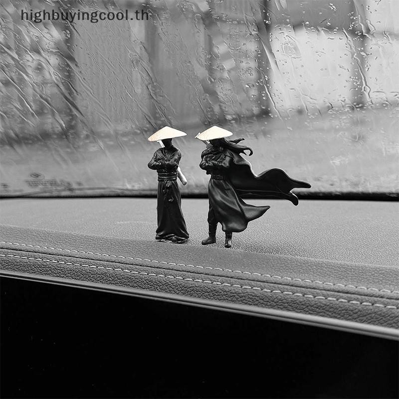 Hcth sman รูปปั้นแดชบอร์ดรถตกแต่งสไตล์จีน Retro sman Mini Figurine รูป ...