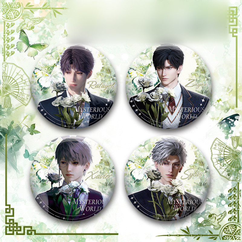 SQ1 Love and deepspace Laser Silver Onion Double Flash Badge ของขวัญ ...