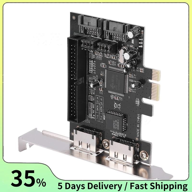 Pci to SATA Controller PCI to IDE PCI-E ถึง 2Sata IDE Jmb363 Disk Array Card Express การ์ดขยายอะ ...