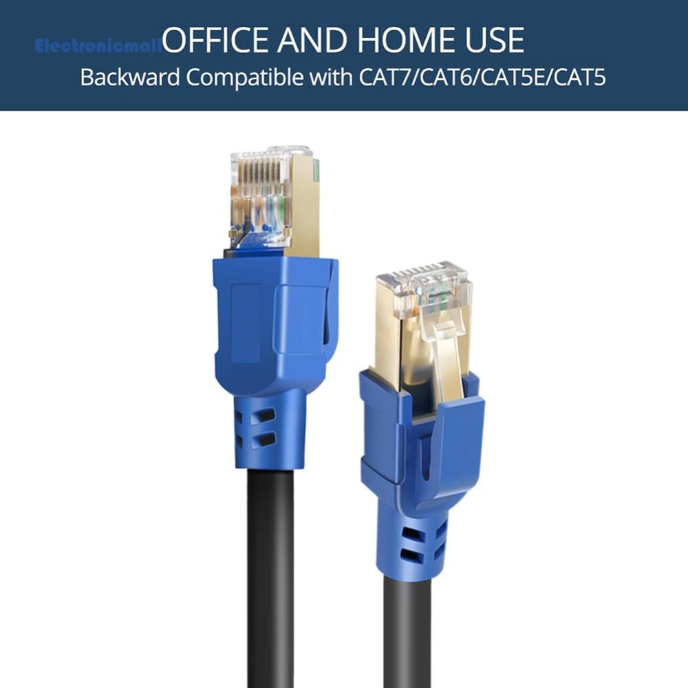 Rj45 Male to 8P8C Male 2GHz Shielded Cat8 Ethernet Connector Cable (2m ...
