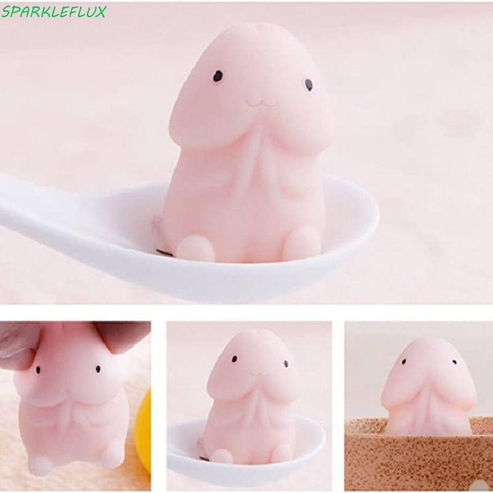 Sparkleflux ของเล่นบีบขนาดเล็ก, เรื่องตลกที่ใช้งานได้จริง Mimicry สมจริง, น่ารัก Mini Tricky TPR ...