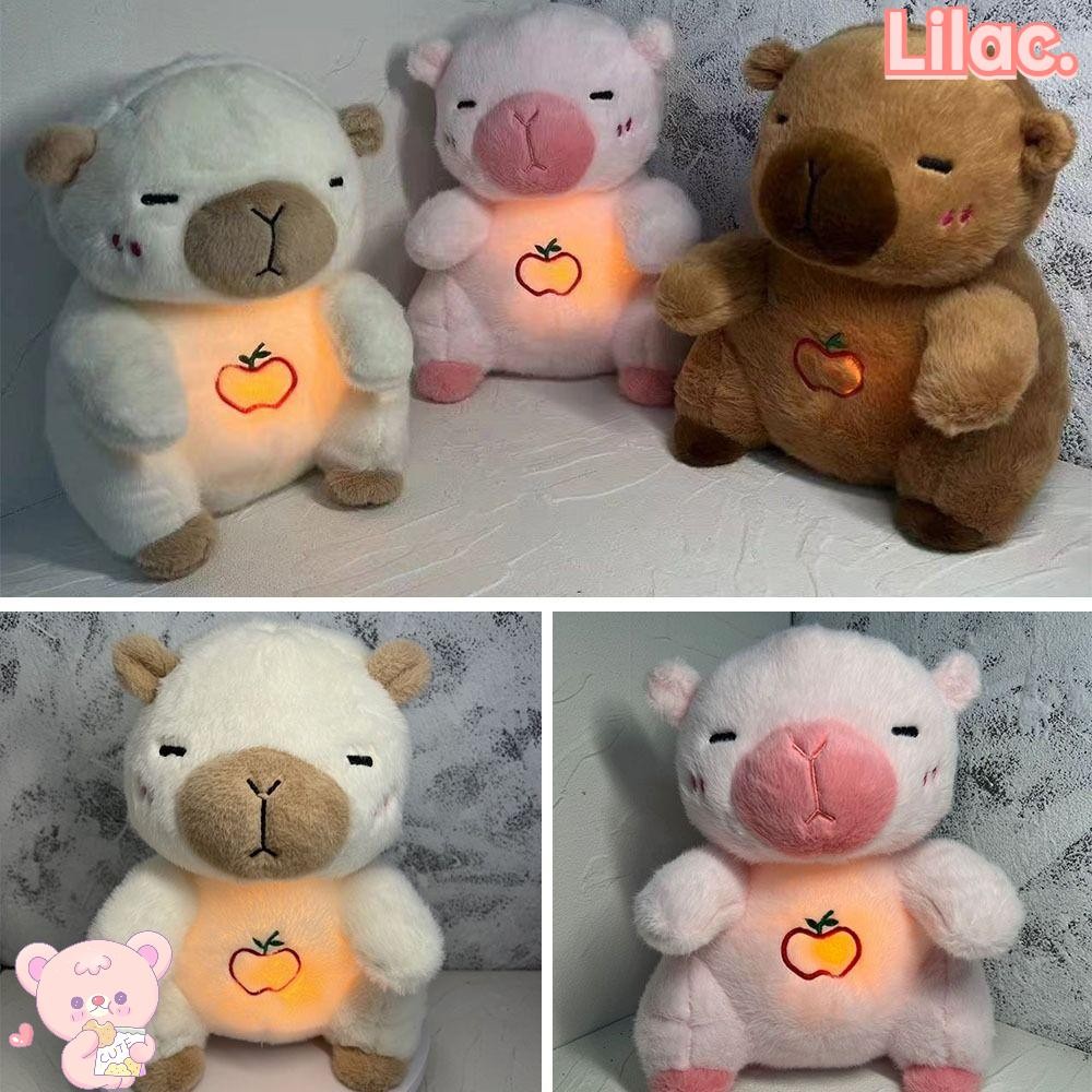 LILAC Sleep and Playmate Capybara, พร้อมการเคลื่อนไหวการหายใจ Baby ...