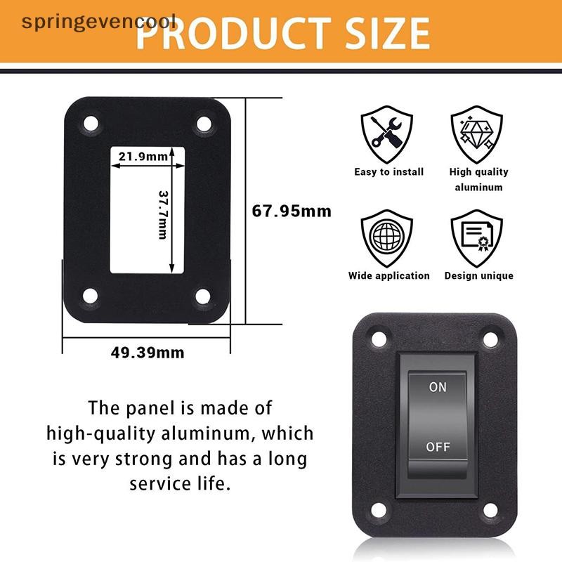 Springevencool KCD2-7 ck Marine Toggle Switch 4-pin Toggle Switch 4-pin ...
