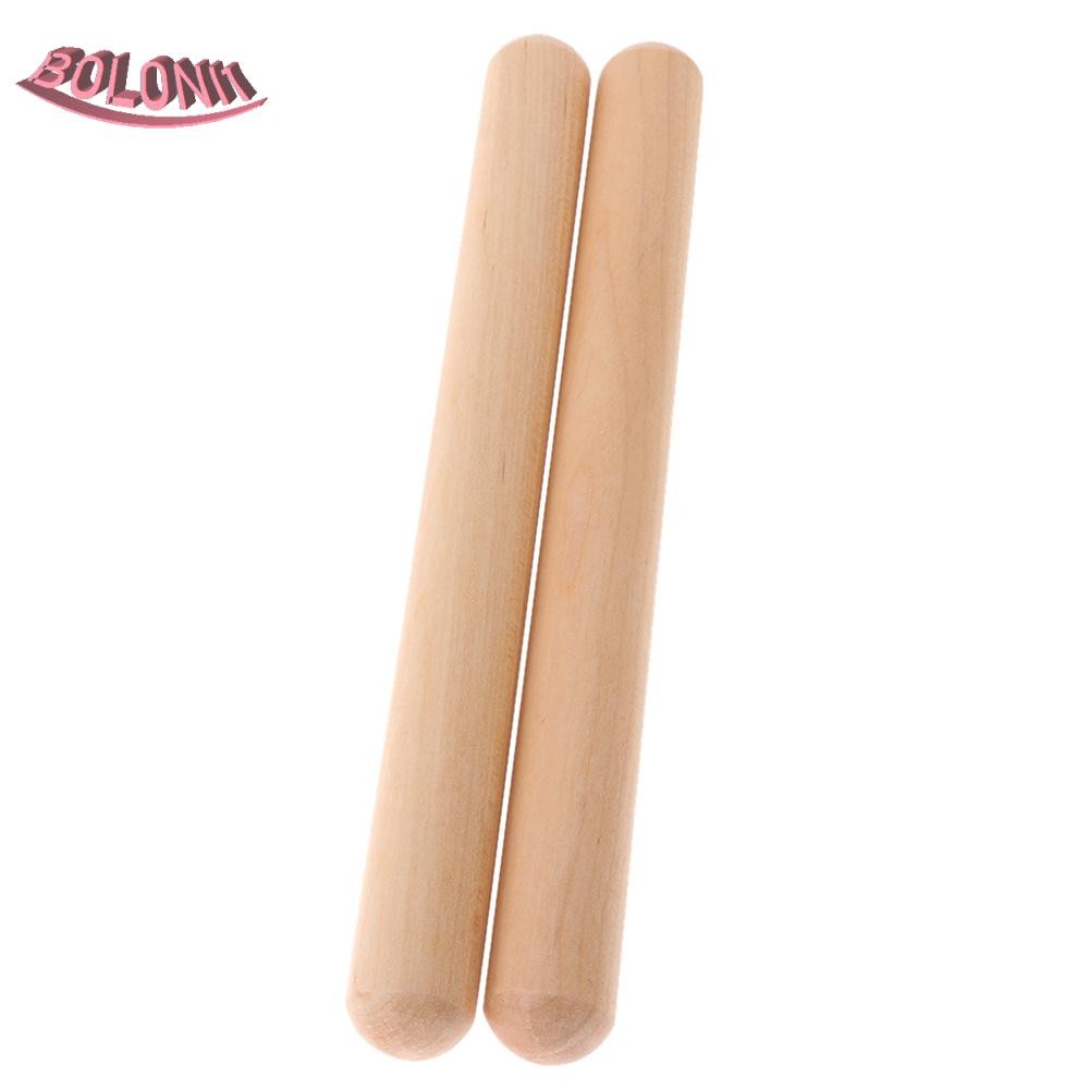 BO Rhythm Sticks Claves Percussion Instrument เด็ก 2 ชิ้น Rhythm การ ...