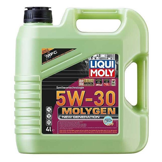 Liqui Moly MolyGen DPF 5w-30 1 ลิตร 4 ลิตร ไม่มีกรองน้ำมัน เบนซิน ดีเซล ...