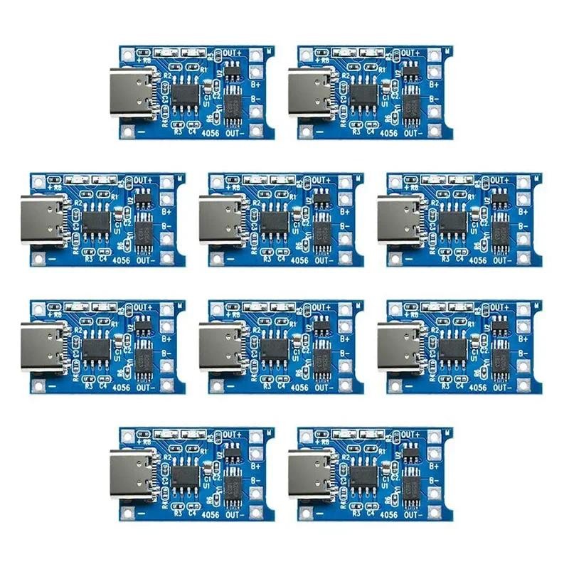 5pcs 10pcs Type-c Micro USB 5V 1A 18650 TP4056 แบตเตอรี่ลิเธียมโมดูล ...