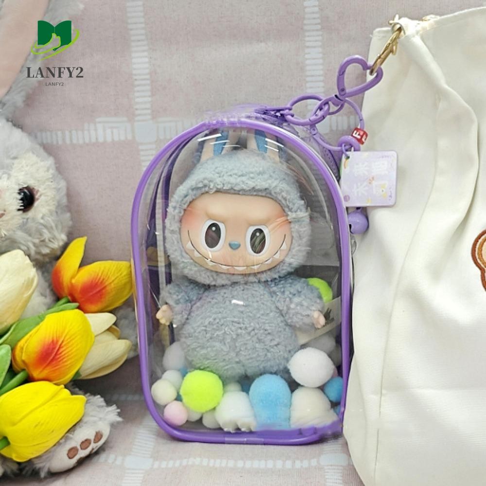 ALANFY Labubu Doll Storage Bag, Love พวงกุญแจกันฝุ่น Labubu Display Bag ...