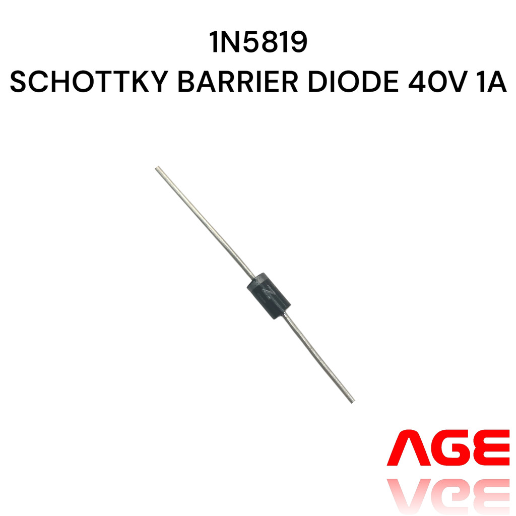 1N5819-JJ SCHOTTKY BARRIER DIODE 40V 1A | Shopee Thailand