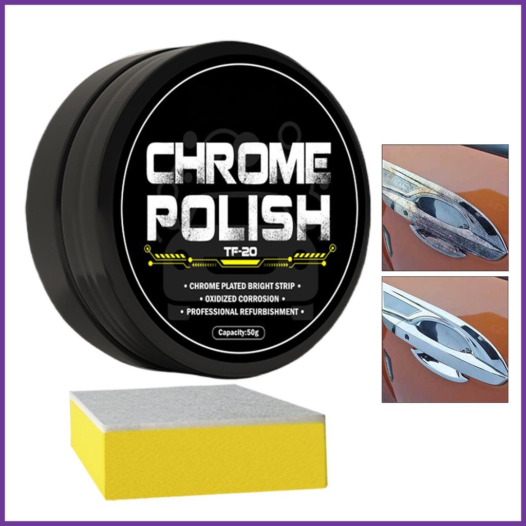 Chrome Cleaner ยานยนต์ Polishing Compound รถ Chrome Plate Retreading ...