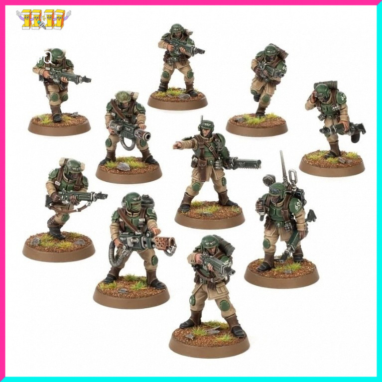 Warhammer 40K Star Army Commando Cadian shock troops (รุ่นมาตุภูมิ ...