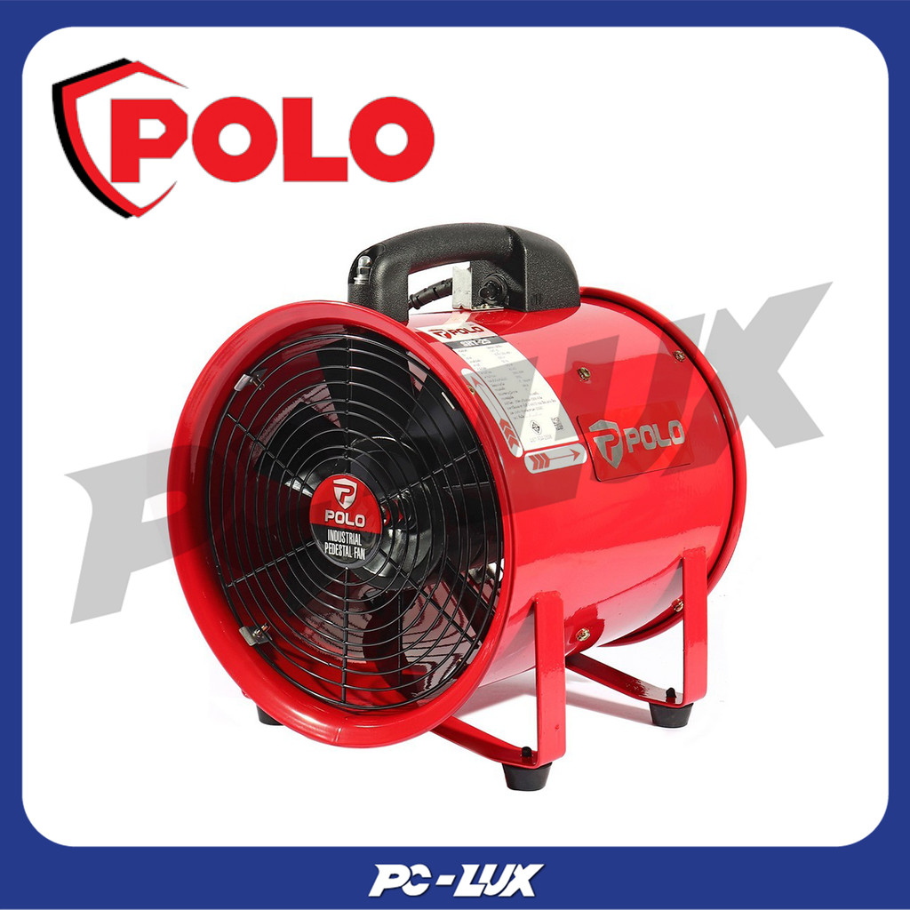 POLO พัดลมพัดลมอุตสาหกรรมดูดเป่า ขนาด 8 นิ้ว 150 วัตต์ รุ่น SHT-20 | Shopee Thailand