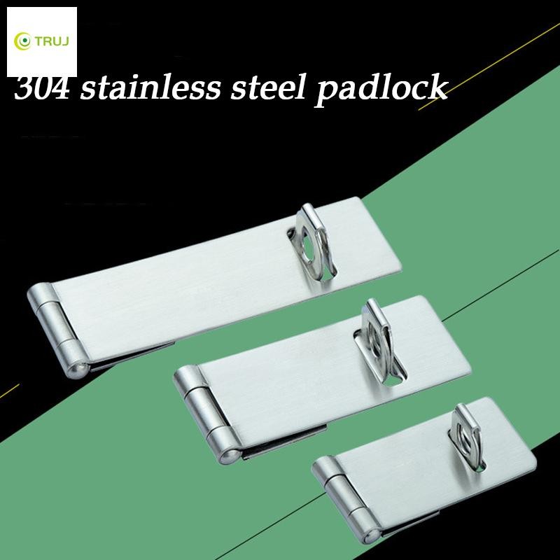 Heavy Duty ล็อคประตู Hasp Latch สแตนเลสความปลอดภัย Clasp Hasp ล็อค ...