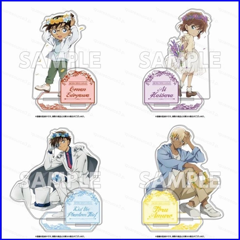 SQ3 Detective Conan corolla ไหลในลม Kuroba Kaito Haibara Ai ขาตั้งอะคริลิคผู้ถือแผ่นของเล่น QS3 ...