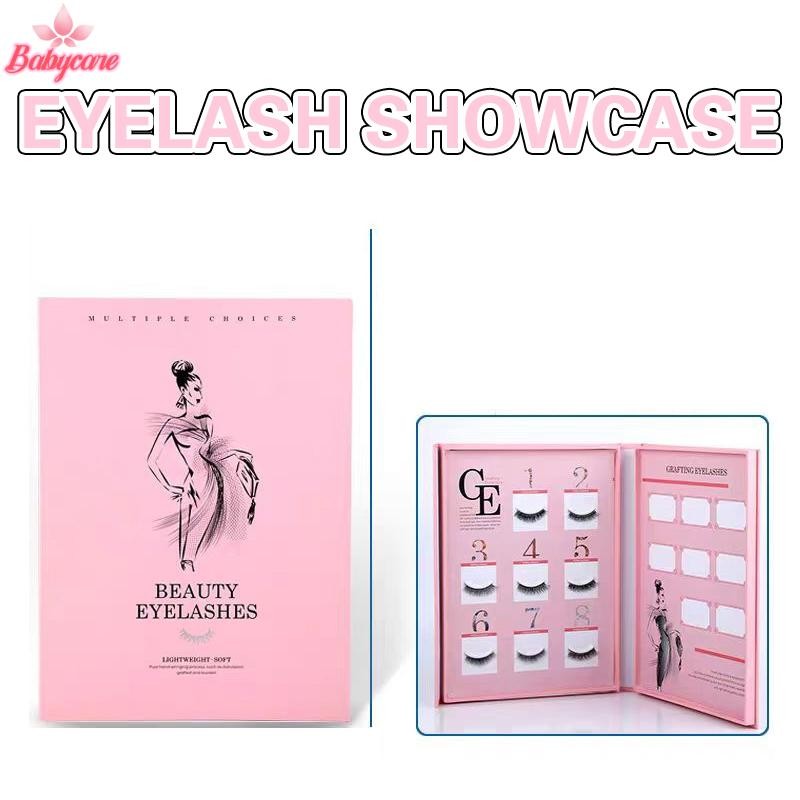 Byce> False Full Strip Eyelash Display Board ร้านเสริมสวย Lash ขาตั้งจอ ...