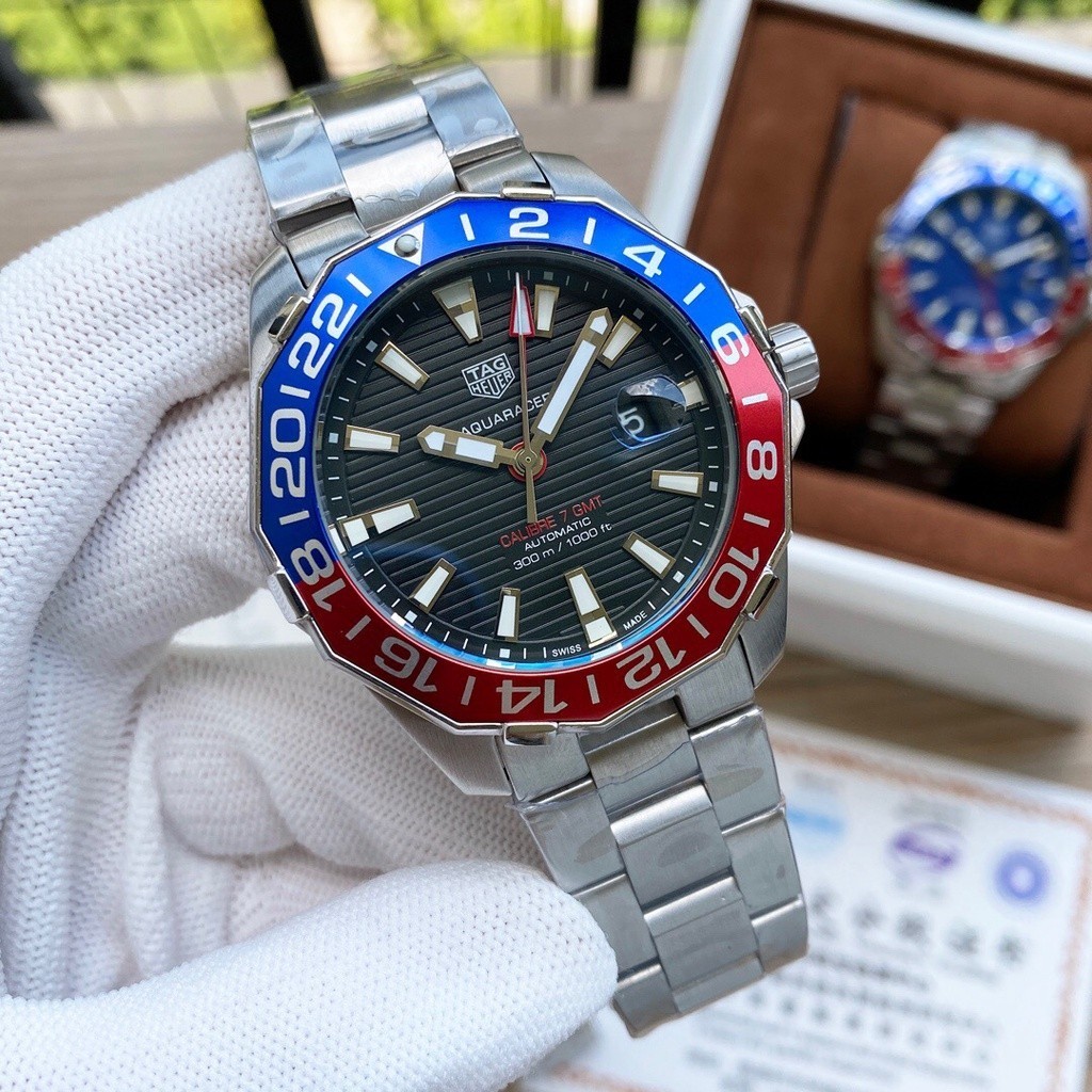 Tag Heuer Race Submarine Series พร้อม Sandblading Fine Steel PVD เหล็ก ...