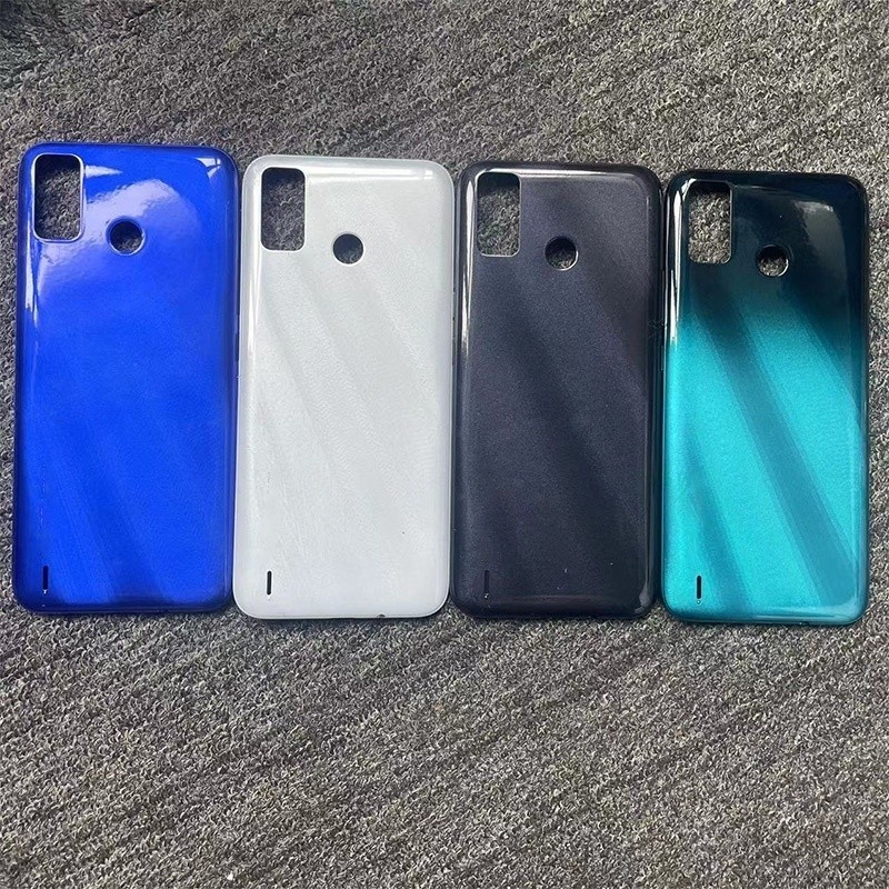 Tecno Spark 6 Go ฝาหลังแบตเตอรี่ KE5j KE5k KE5 ด้านหลังแผงเคสด้านหลัง ...