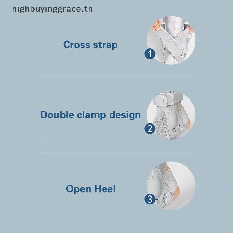 Hgth ข้อเท้ารั้งข้อเท้ารั้งAnti-Fracture Double Splintcross ปรับการบีบ ...