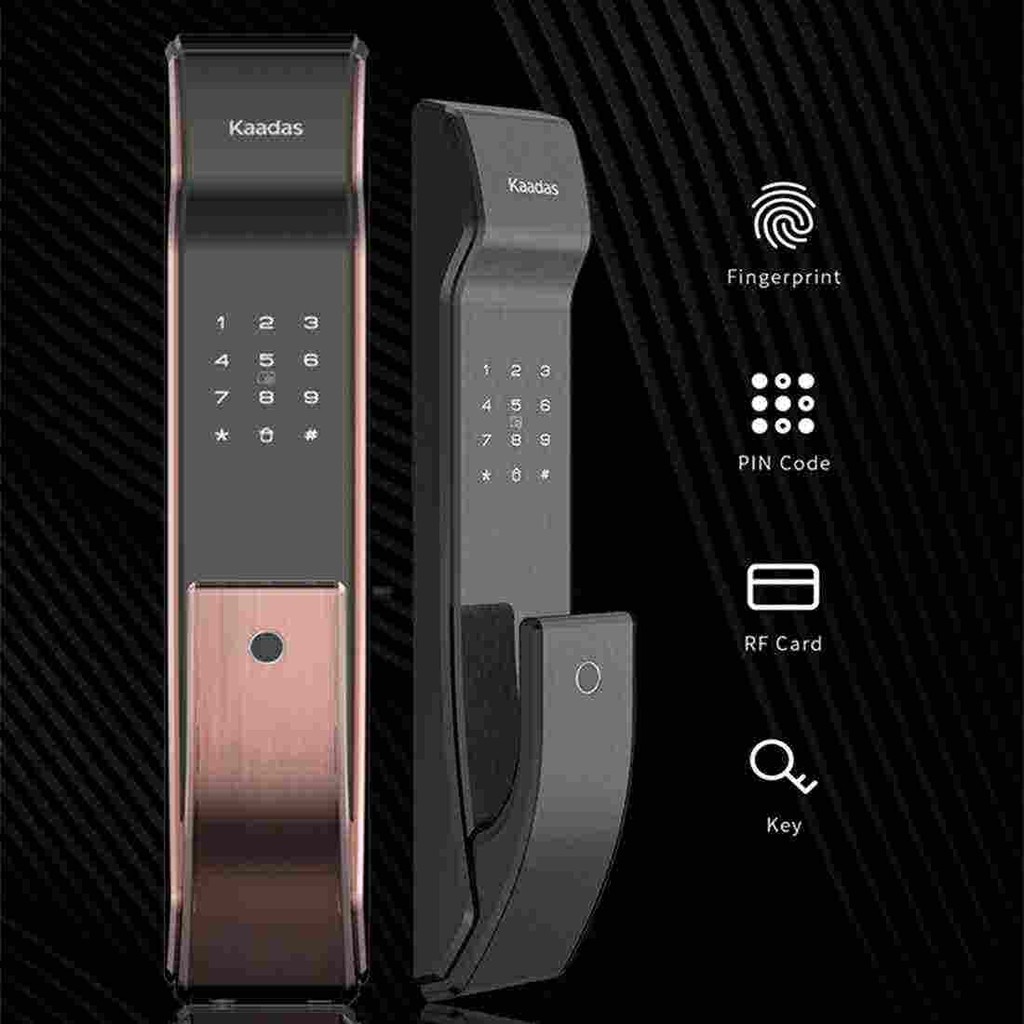SB Design Square กลอนประตูดิจิตอล Digital Door Lock รุ่น Kaadas K-9 (Rose Gold) | Shopee Thailand