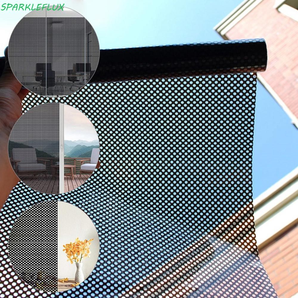 Sparkleflux ฟิล์มหน้าต่างบังแดด Room Darkening ความเป็นส่วนตัว Self-กาว ...