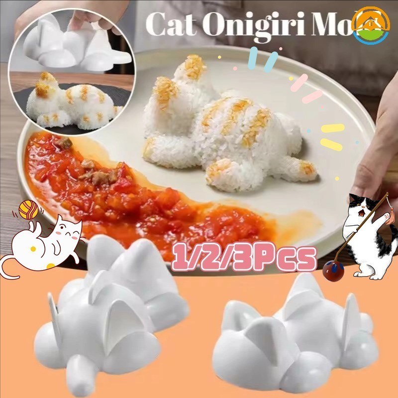 Safety Food Grade Children Sushi Mashed Potato Onigiri Mold- Cute ...