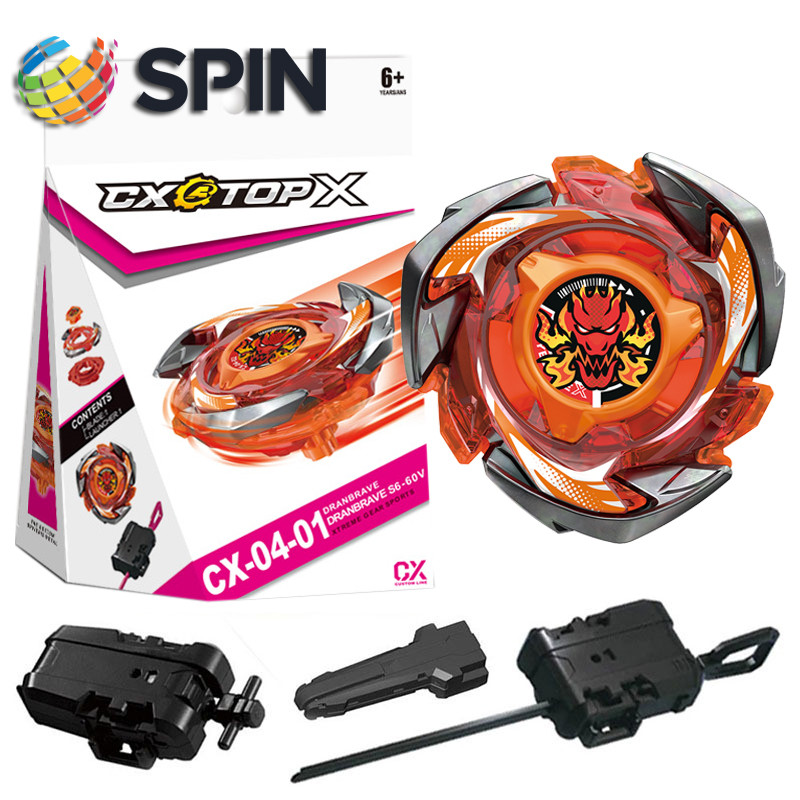 Bey X CX-04 Battle Entry Set 01 Dran Brave Gyro X พร้อม Launcher Led ...