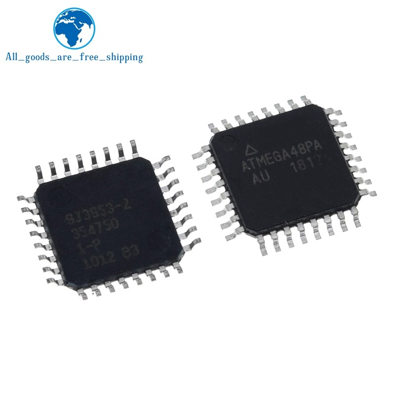 1PCS ATMEGA48 ATmega AVR RISC 4KB แฟลช 2.5V/3.3V/5V 32-Pin ATMEGA48PA-AU | Shopee Thailand