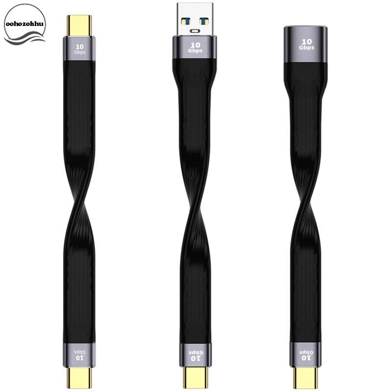 Ooh สาย USB-C to Type C 10gbps สายชาร์จ USB-C to USB Sync แบบสั้น ...