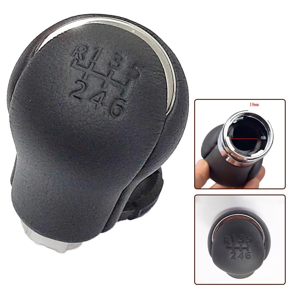 การออกแบบตามหลักสรีรศาสตร ์ 6 Speed Gear Shift Knob สําหรับ TOYOTA ...