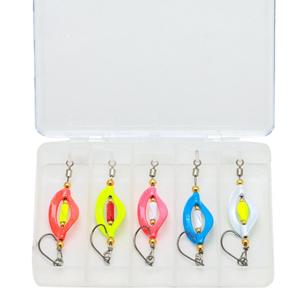 Pack of 5 Trout Master Spinner Lures Designed for Long Distance Casting ...