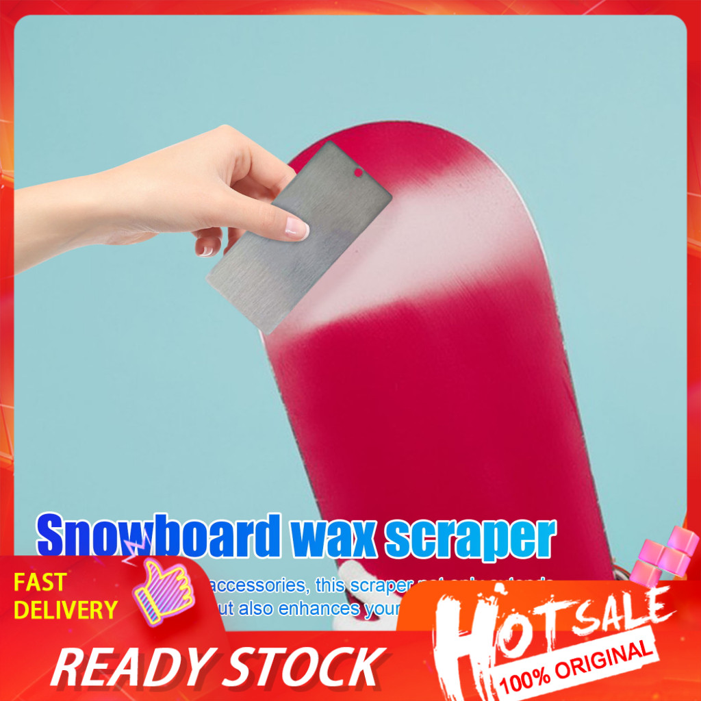 Art Precision Edge Ski Scraper Snow Gear Accessory Premium Ski Wax Scraper Tool for Efficient ...
