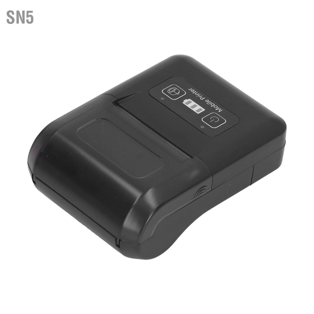 SN5 Portable Thermal Label Printer Bluetooth Maker Machine Handheld 58mm for Address Barcode ...
