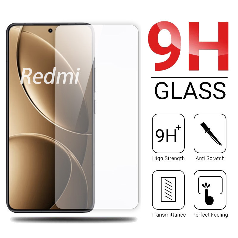 ฟิล์มกระจก ใส ใช้สำหรับ Redmi K80 K70 K70E K60 K60E K50 K50i K50 K40 Gaming K40s K30 Ultra K30s ...