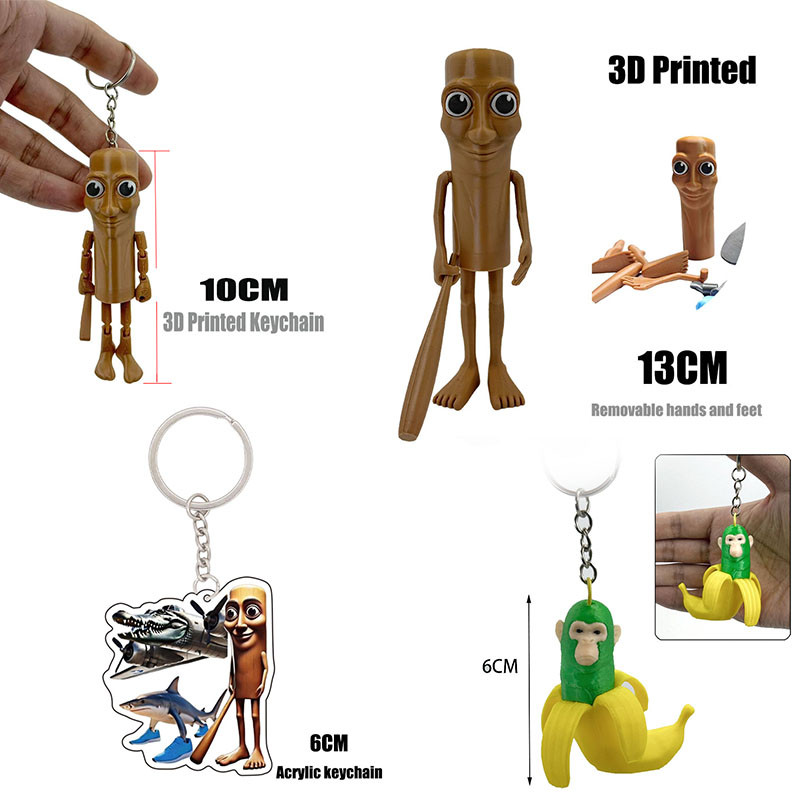 2025 อิตาเลี่ยน Brainrot ของเล่น Tung Shak Sahur VS Trralo Tralala รูป ...