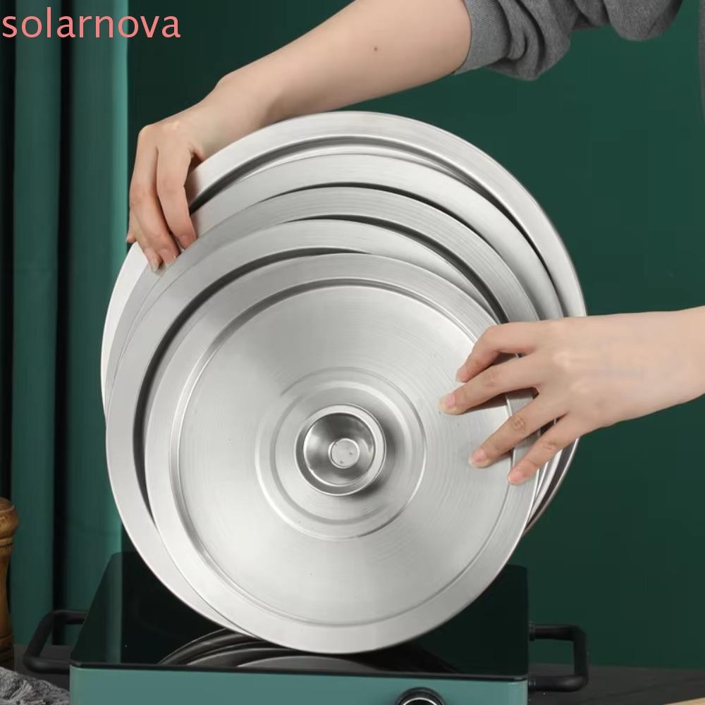 ฝากระทะสแตนเลส SOLARNOVA, ฝาครอบหม้อปรุงอาหารแบบหนาทั่วไป, ครัวเรือน ...