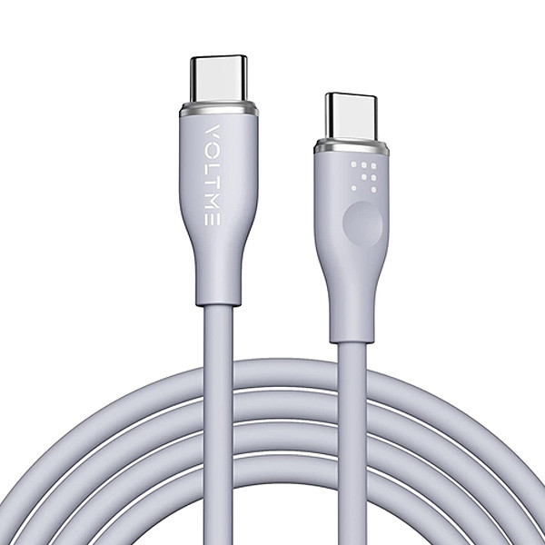 สายชาร์จ VOLTME INNOVATION Powerlink Moss Series ATC 1.8M 3A 60W (Grey) | Shopee Thailand
