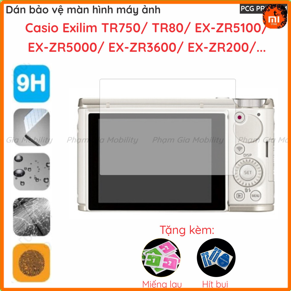 (ซื้อ 1 แถม 1) Casio Exilim EX TR750/ TR80 ZR5100/ ZR5000 ZR3600 ZR200 ZR300 ZR1800 ZR1000 ZR50 ...