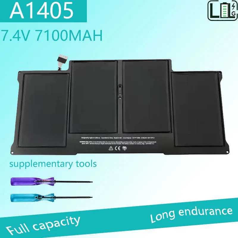 ยี่ห้อใหม่ A1405 แบตเตอรี่แล็ปท็อปสําหรับ Apple Macbook Air 13 นิ้ว A1496 A1369 A1466 A1377 2011 ...
