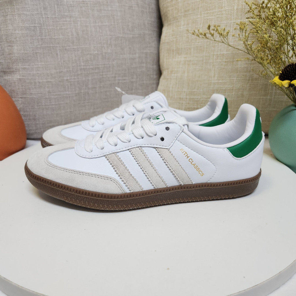 รองเท้าผ้าใบลายตาราง adidas Originals Samba BW ARMY สำหรับผู้ชายและ ...