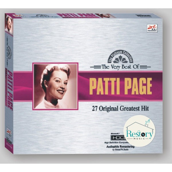 ซีดี Patti Page - The Very Best Of Patti Page 27 Original Greatest Hit ...