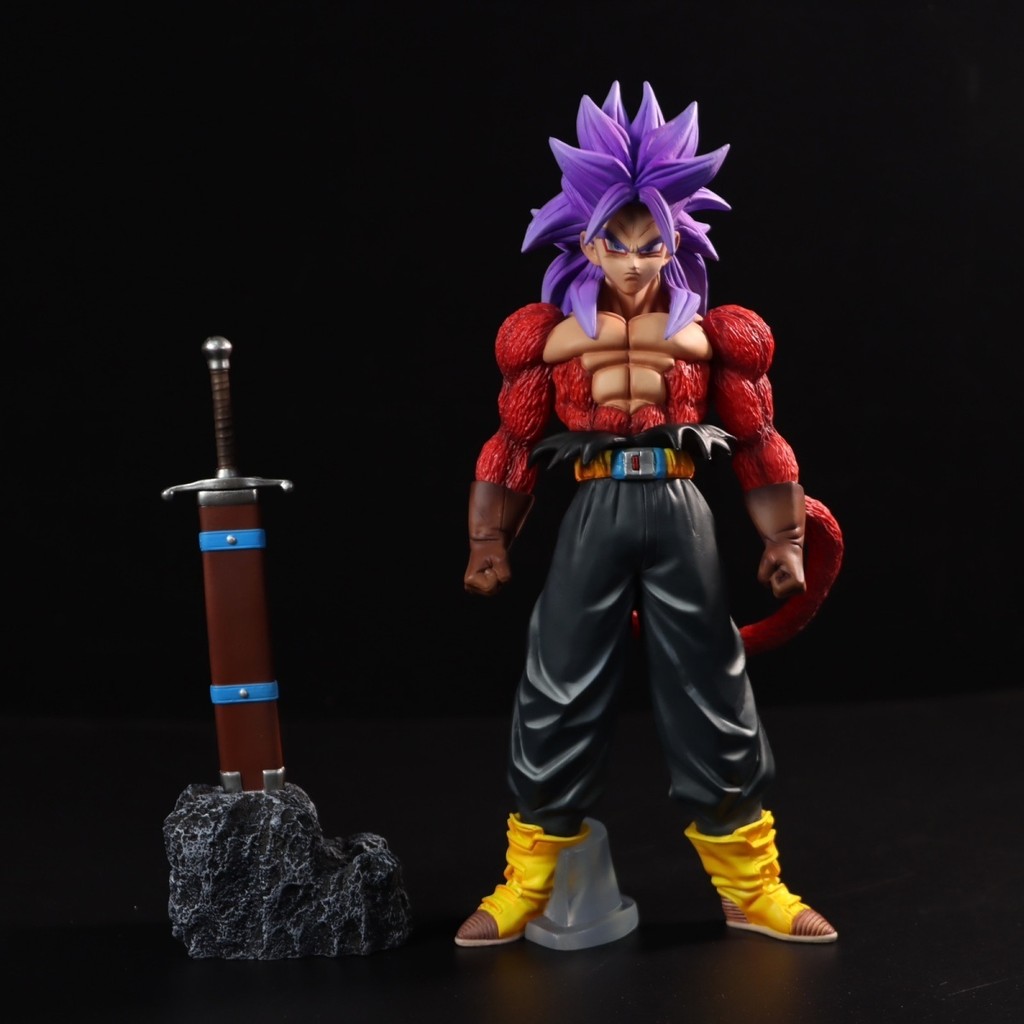 ดราก้อนบอล GK Super Four-Forms Trunks Magic Change ทาสีใหม่ DIY โมเดลตก ...