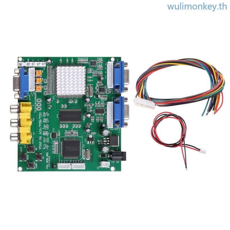 Wu GBS-8220 Video Converter CGA เป็น 2 VGA Arcade เกมคอนโซลอุปกรณ์เสริม ...