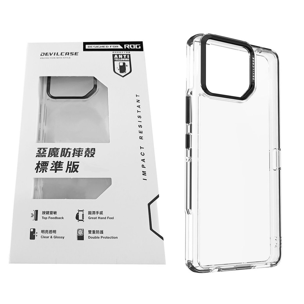 DEVILCASE Guardian Standard Phone Case (Transparent) for ASUS ROG Phone ...