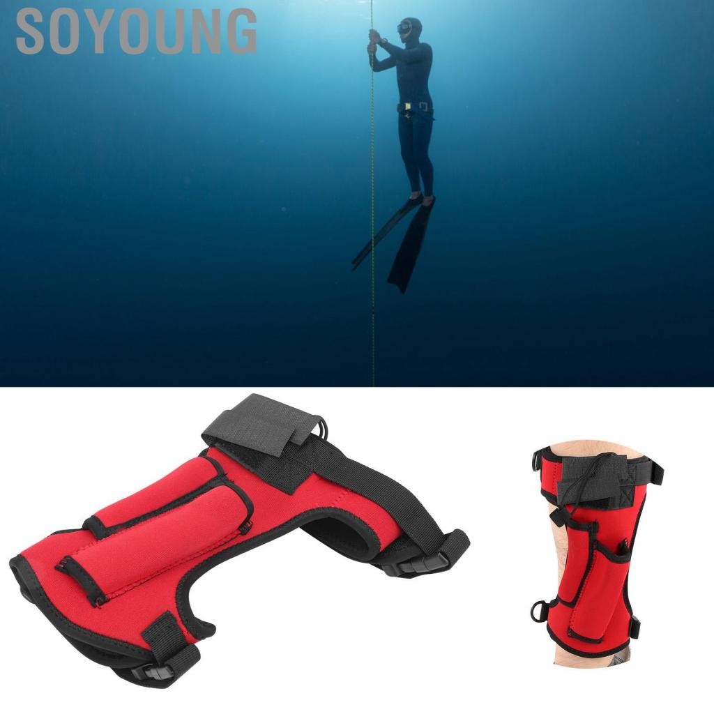 Soyoung มีดดำน้ำ Wrap Sheath 3.5 มม. Neoprene + ผ้าไนลอนปรับได้สำหรับ ...