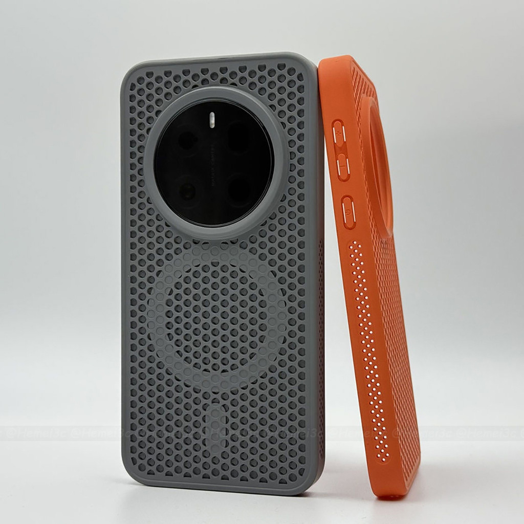 สําหรับ Honor Magic 7 Pro Casing Honeycomb Breathable Plastic Hard ...