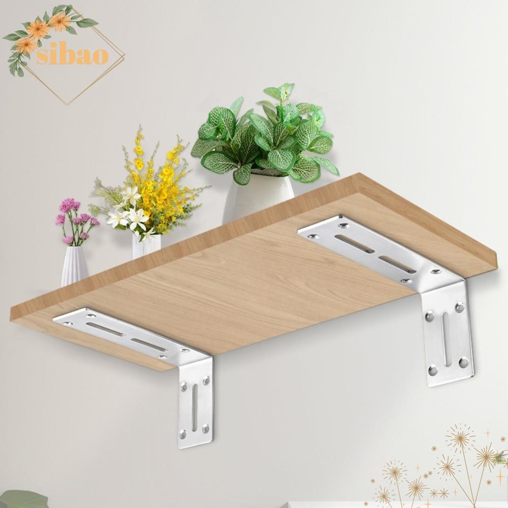 SIBAO รหัสมุม, ขายึดมุมติดผนังที่ทนทาน, สแตนเลส/เหล็กประหยัดพื้นที่ที่ ...