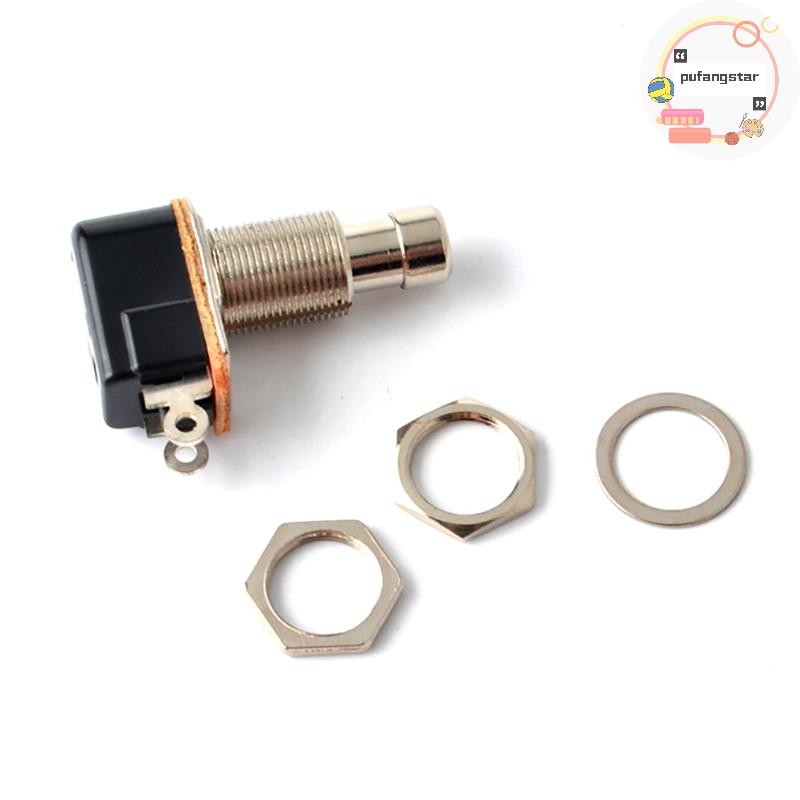 Pufangstar Momentary SPST Soft Touch Push Button Stomp Foot Pedal ...