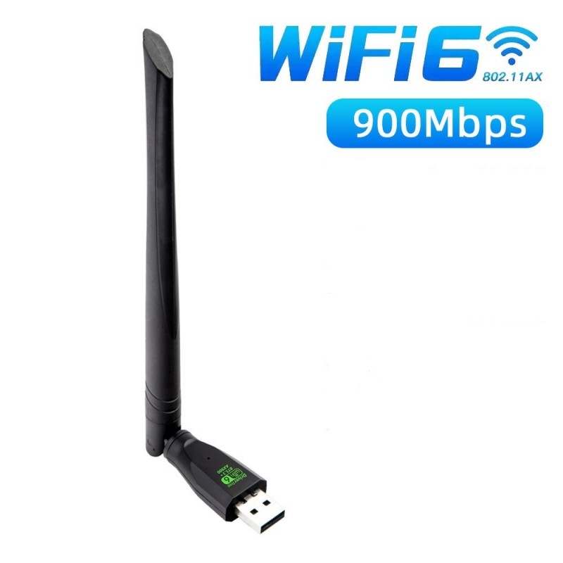 WiFi 6 AX900 USB Dongle บลูทูธ 5.3 USB อะแดปเตอร์ไร้สาย Dual Band 2in1 WIFI6 ตัวรับสัญญาณ 2.4G ...