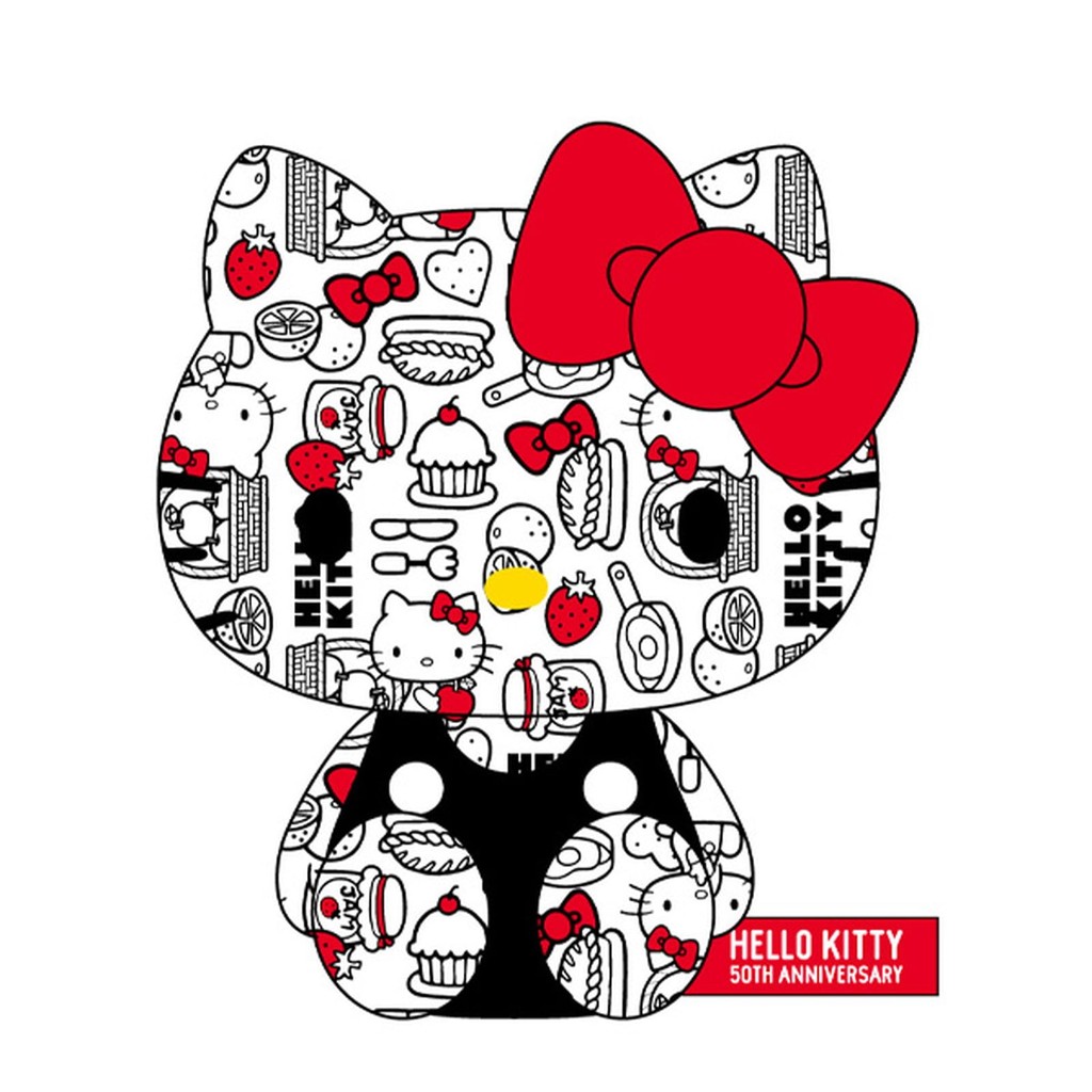 K Company Hello Kitty (50TH) ตุ๊กตานั่งนั่ง สีแดง KT50-ON-RD | Shopee ...