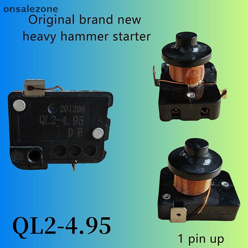 Ozth 2 ชิ้น QL2-4.95 QL2-7.0 QL2-1.60 ตู้เย็นตู้แช่แข็ง Starter Heavy Duty Starter Protector ตัว ...
