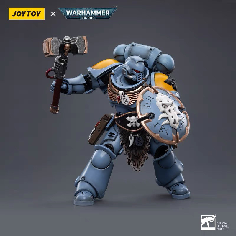 Joytoy Dark Source Warhammer 40K Space Wild Wolf Claw Team ...
